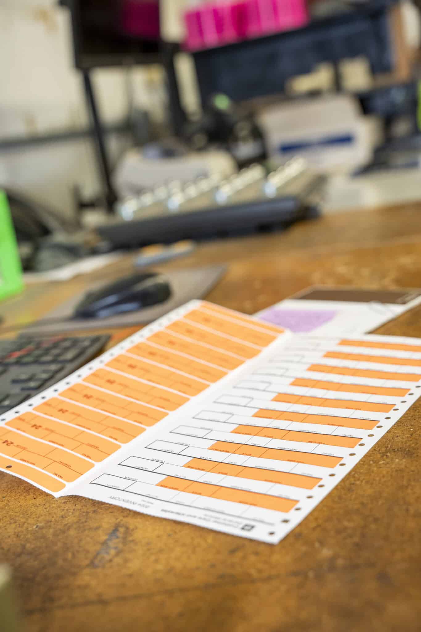 Custom Forms - Chicago Tag & Label