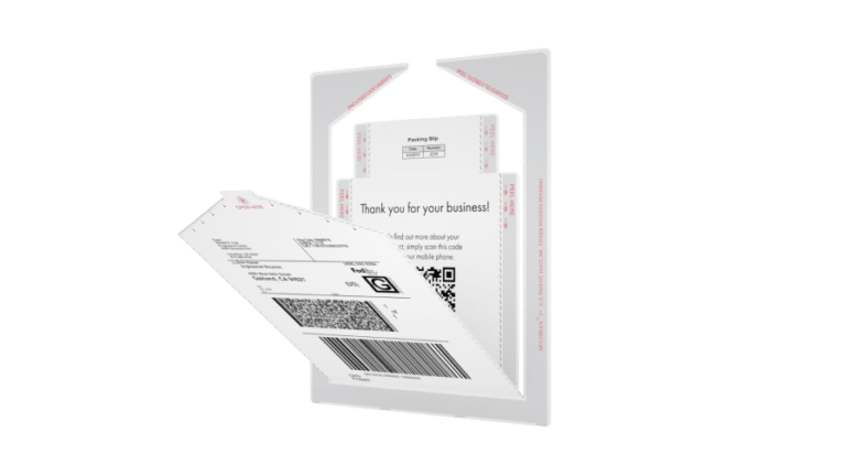 Custom Enclosed Packing List Labels | Request a Quote