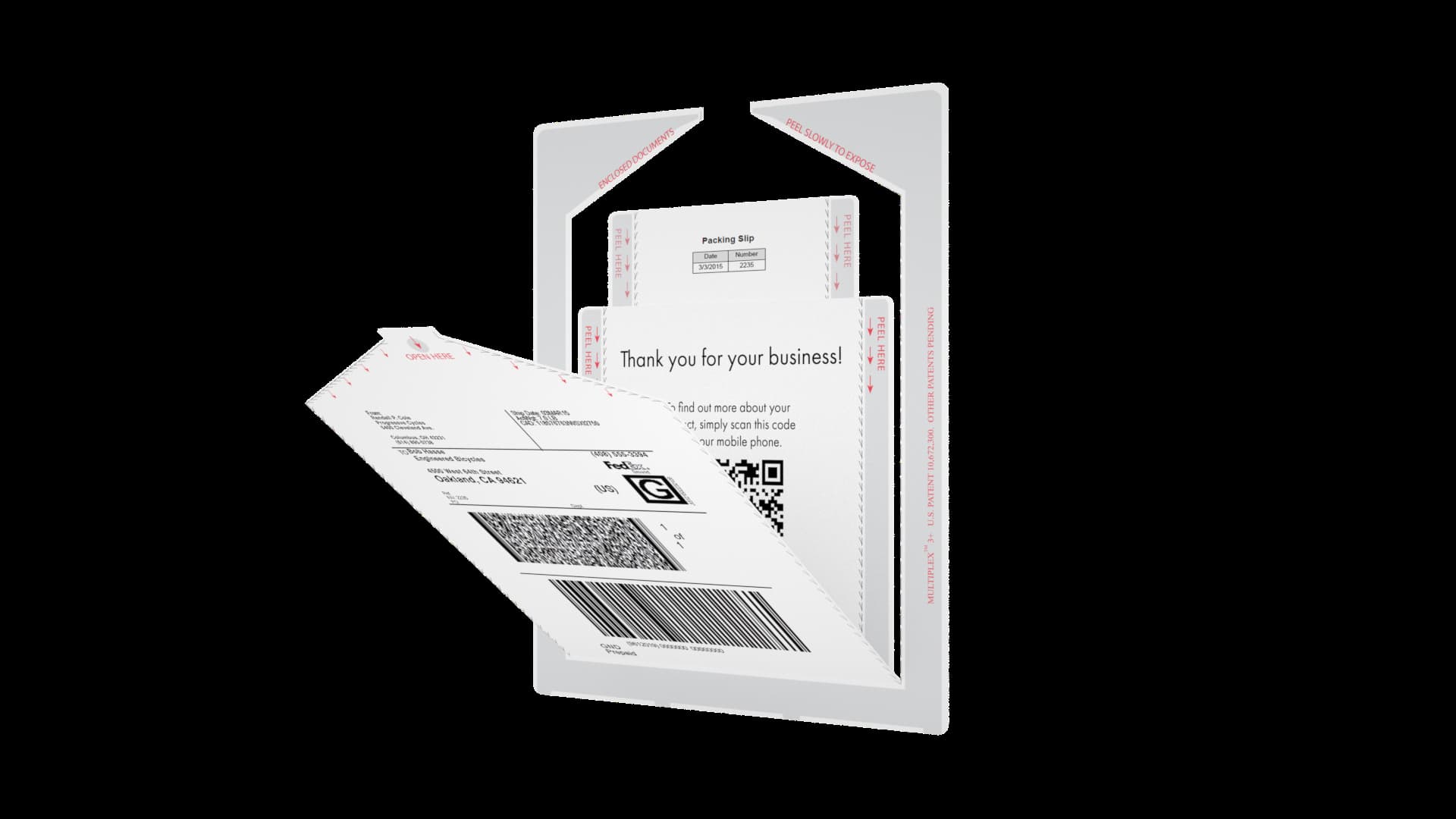 Enclosed Packing Lists - Chicago Tag & Label