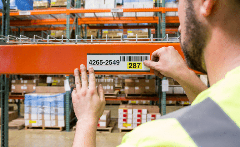 Rack Labeling Systems | Durable Warehouse Rack Labels