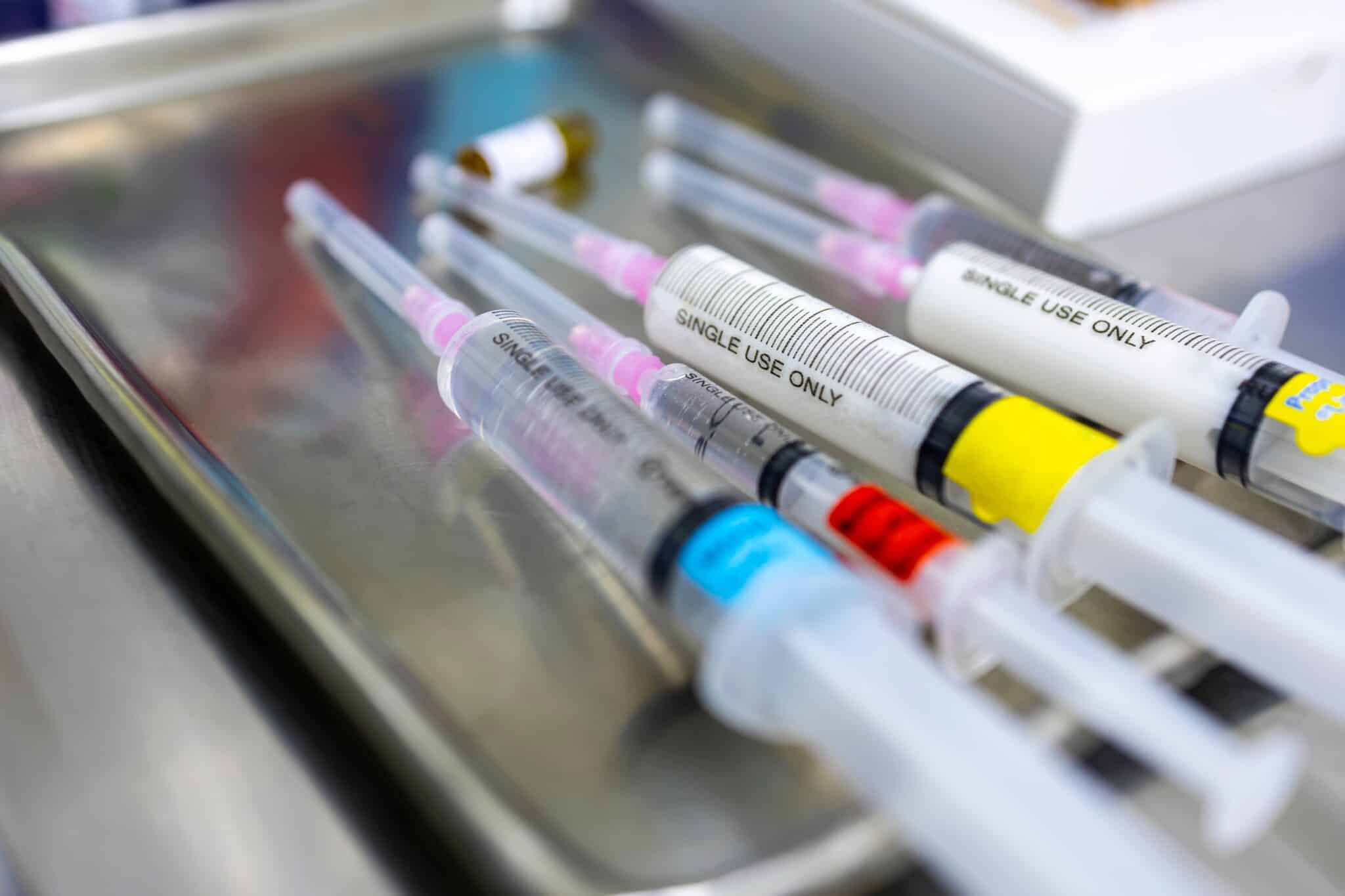 Syringe Flag Labels - Chicago Tag & Label